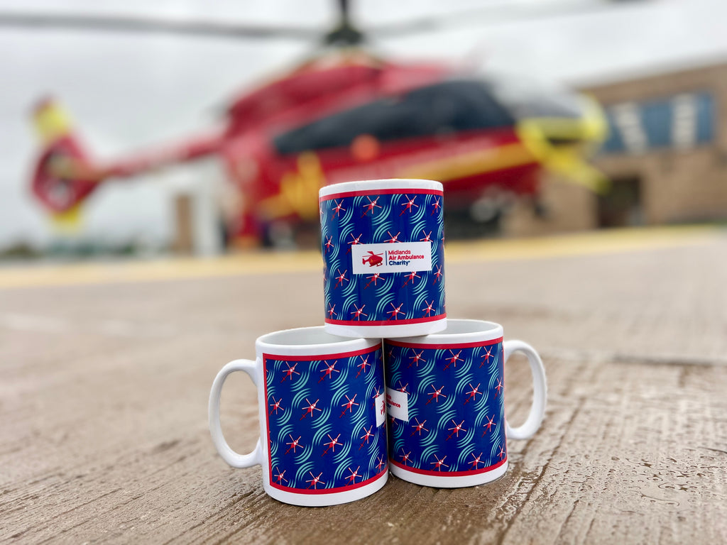 Aerial View Mug – Midlands Air Ambulance Charity