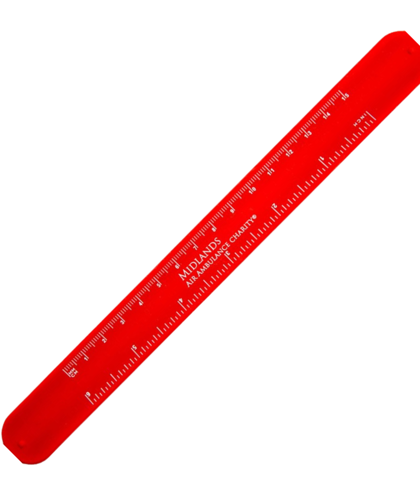 Snap Band Ruler – Midlands Air Ambulance Charity