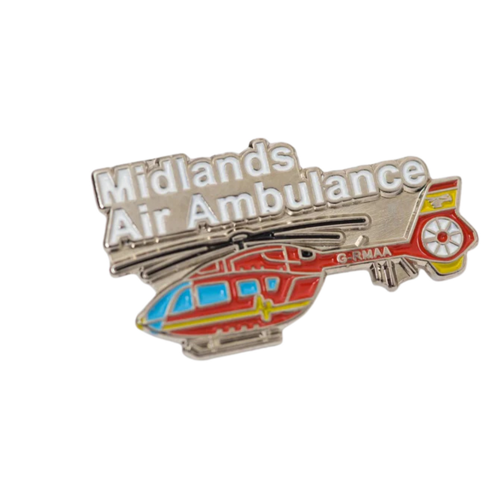 Enamel Badge – Midlands Air Ambulance Charity